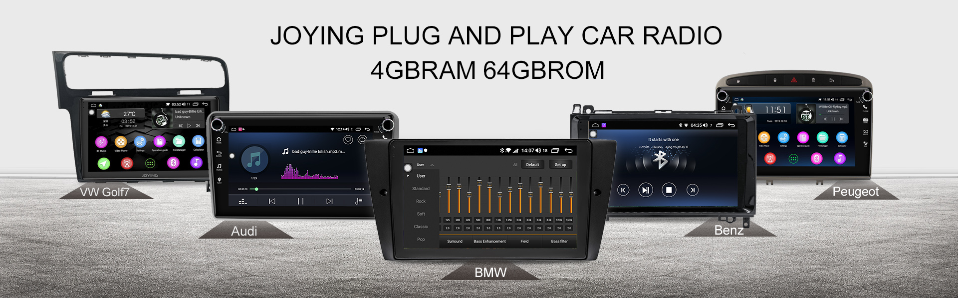 Joying Android Car Stereo Autoradio GPS Navigation Head Unit