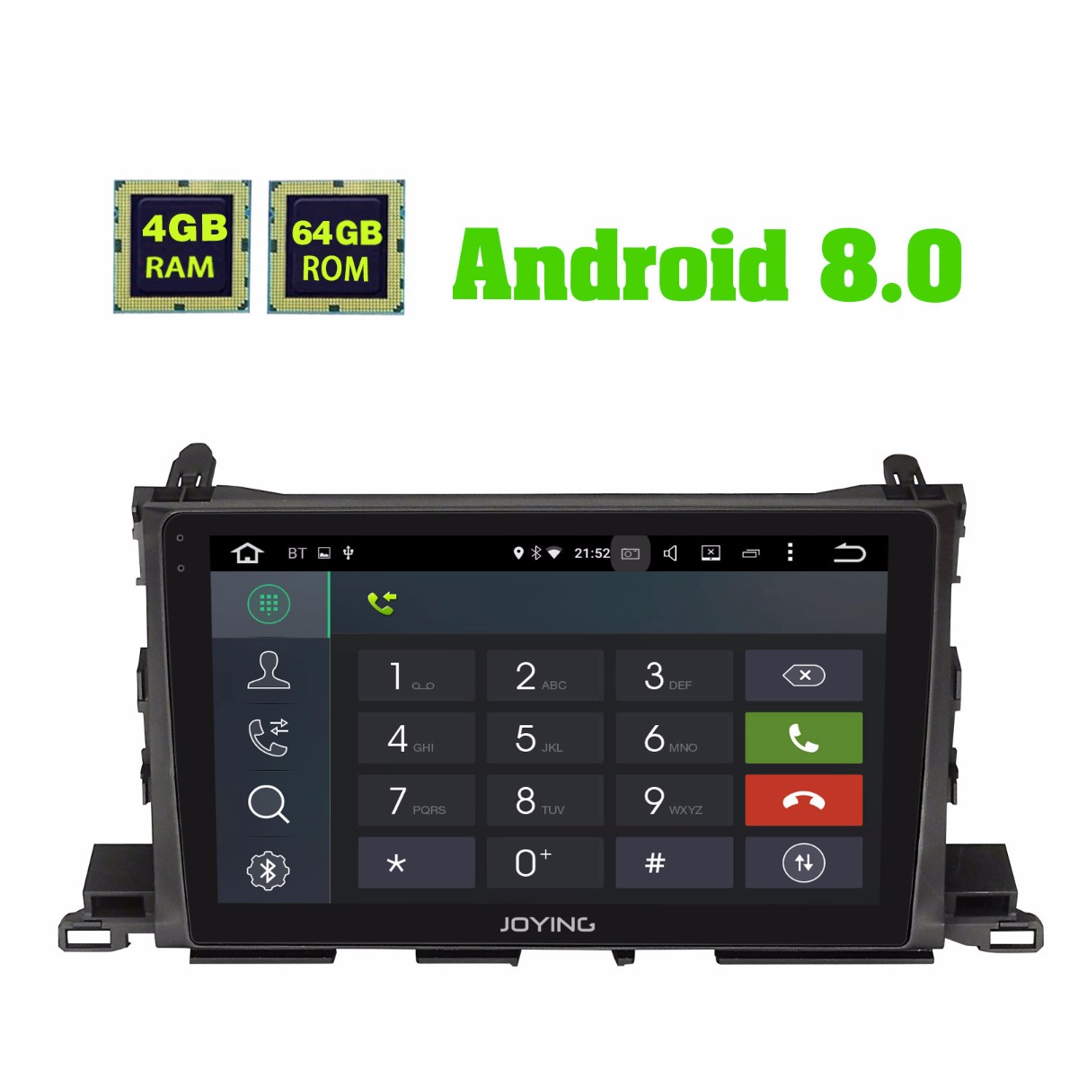 In Dash Toyota Head Unit Android Car Stereo Autoradio Media Player - Joying