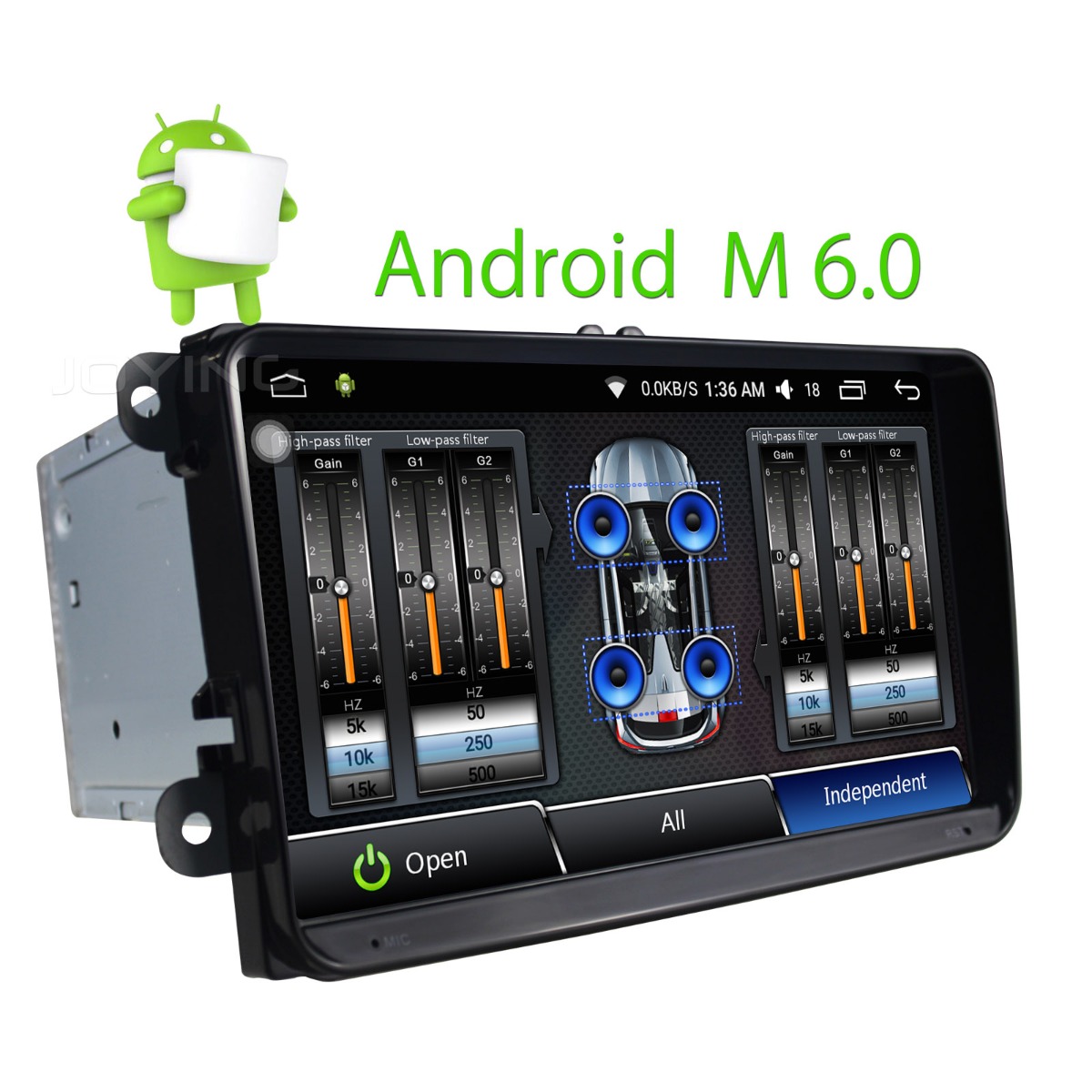 Best VW Autoradio Android Car Stereo GPS Navigation for Golf/Jetta ...