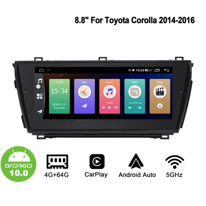 Toyota Head Unit Android Car Radio with DSP - Joying