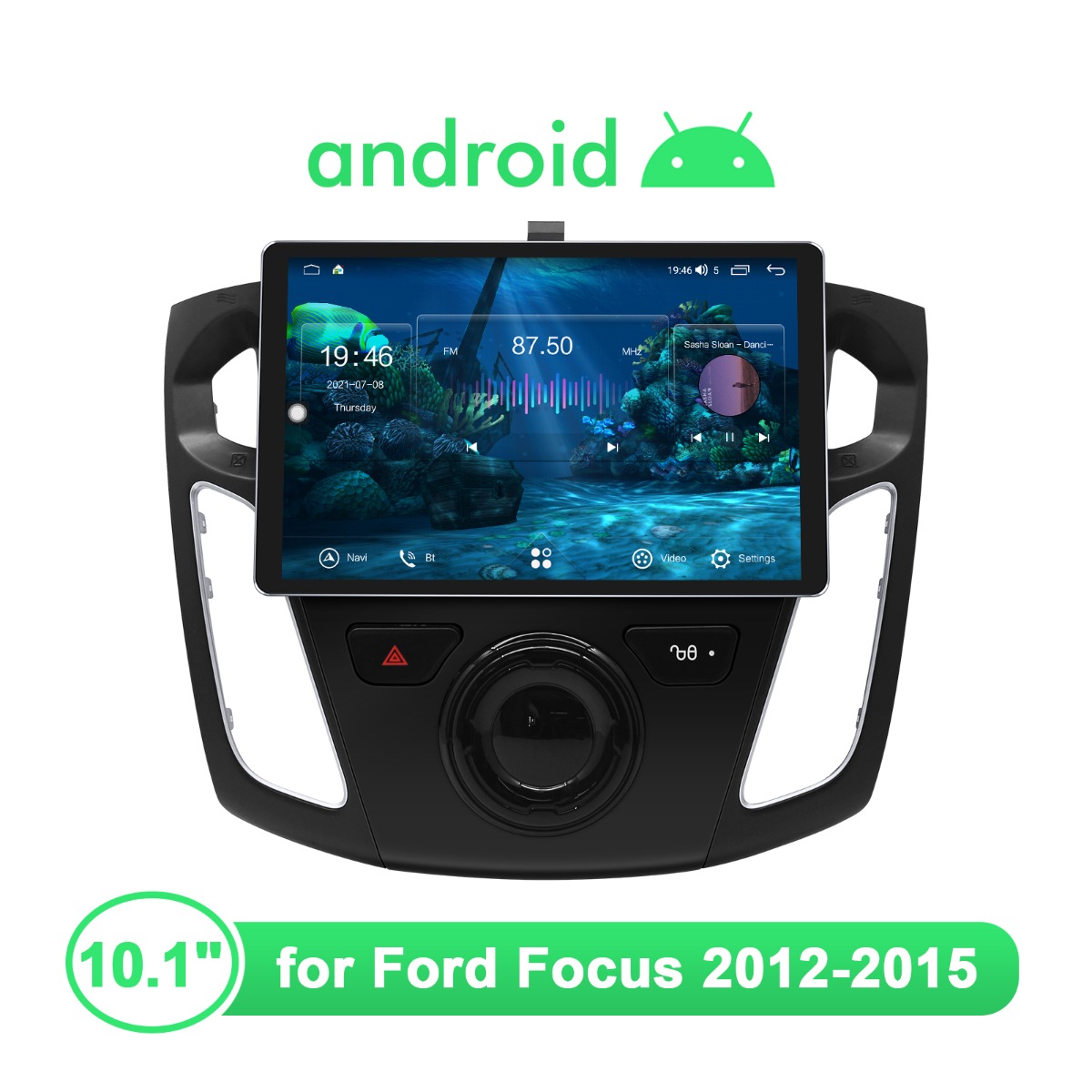 Ford Focus Head Unit Replacement Android Radio - Joying