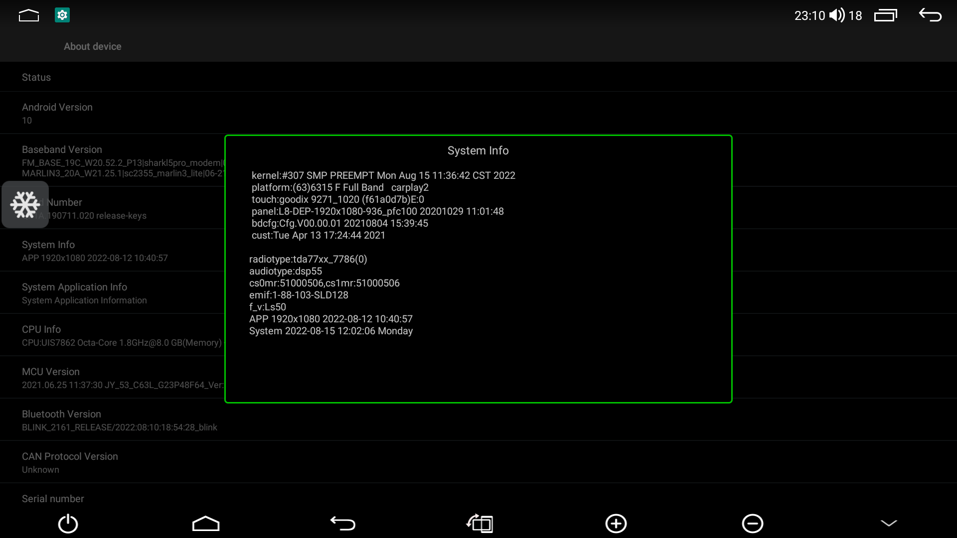 Joying Android 10.0 Car Stereo Latest Update