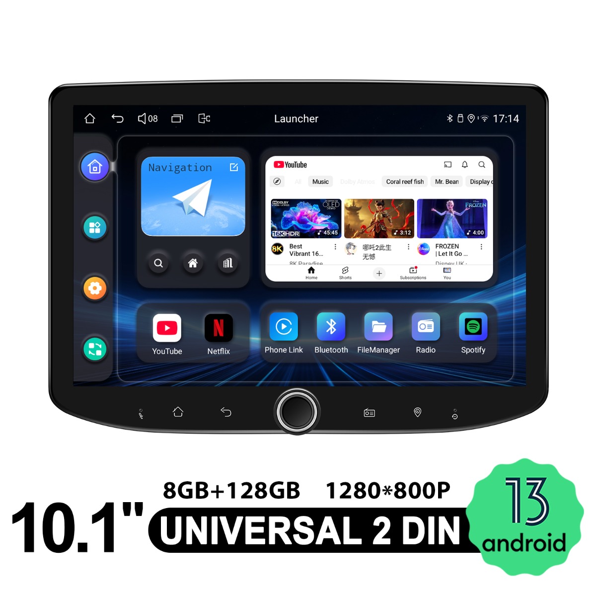 Joying Android Car Stereo Autoradio GPS Navigation Head Unit