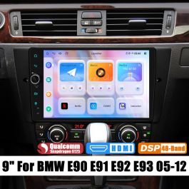 BMW E90 Aftermarket Head Unit GPS Navigation - Joying