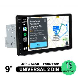 Universal Double Din 9 Inch Car Music System With DAB+