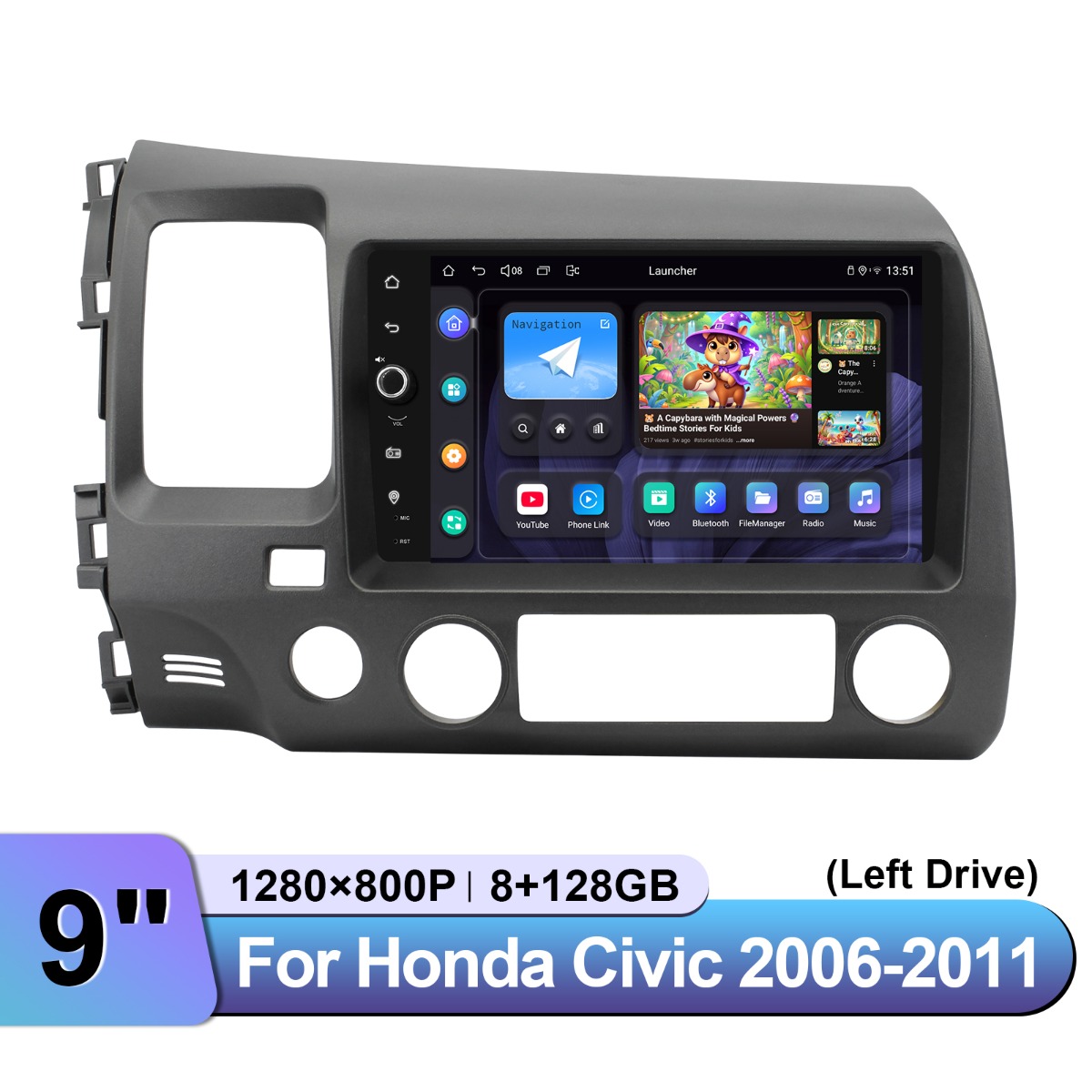 Joying Honda Civic Radio Android 12 System