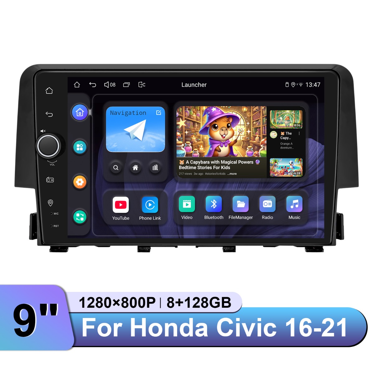 Joying Honda Civic Radio Android 12 System
