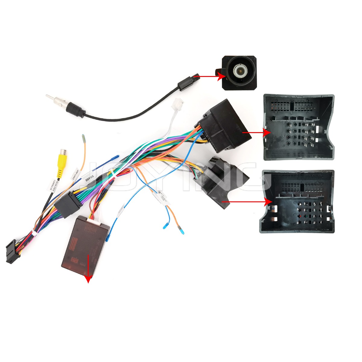 Best Aftermarket Android Car Stereo Wiring Camera Canbus Harness adapter