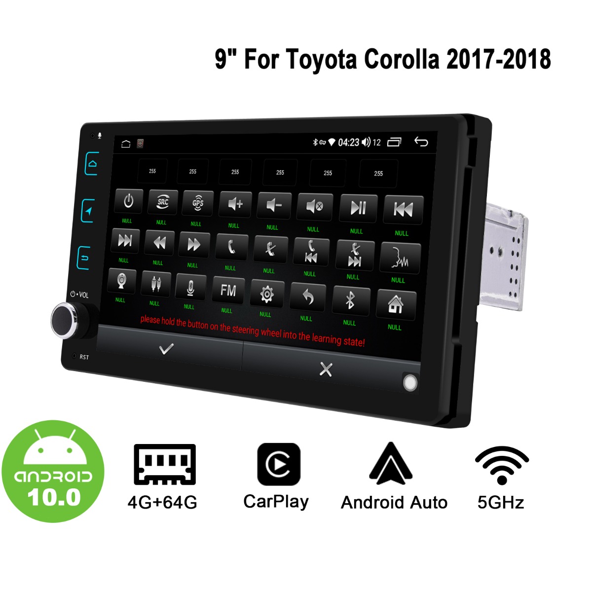 Toyota Head Unit Android Car Radio with DSP - Joying