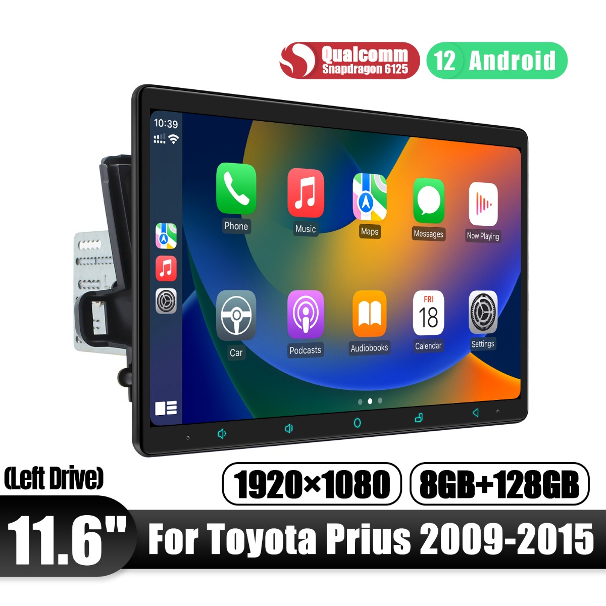 Toyota Prius Head Unit Replacement Android Auto System