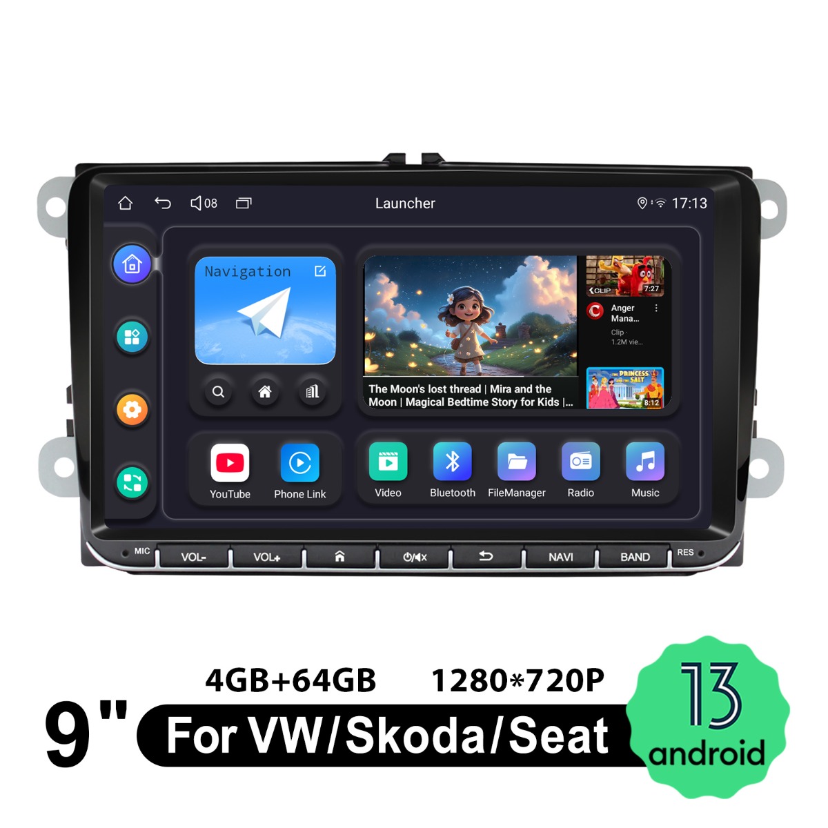 Joying Android Car Stereo Autoradio GPS Navigation Head Unit